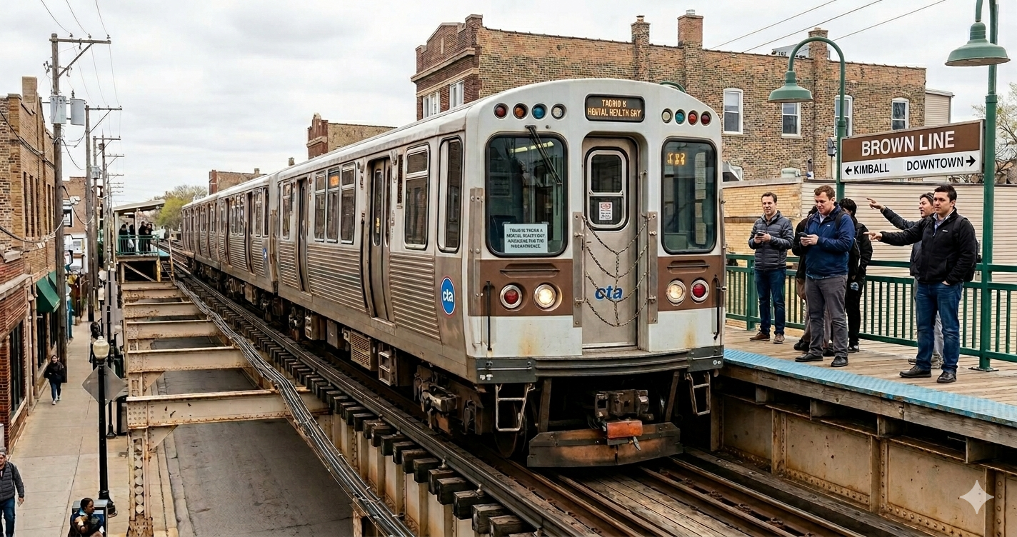 CTA Announces L Train Delays Now Caused by Trains 'Taking Mental Health ...